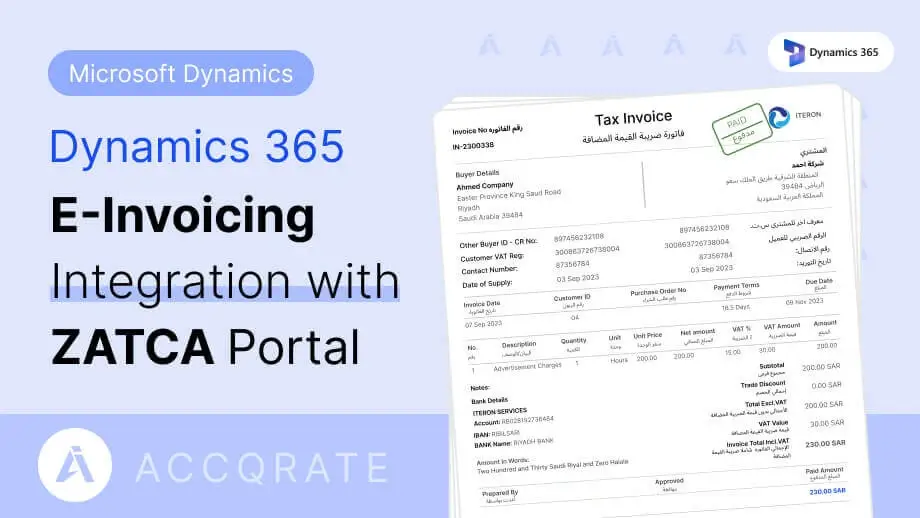 ZATCA Phase 2 API Integration for ERP & POS Systems | Accqrate